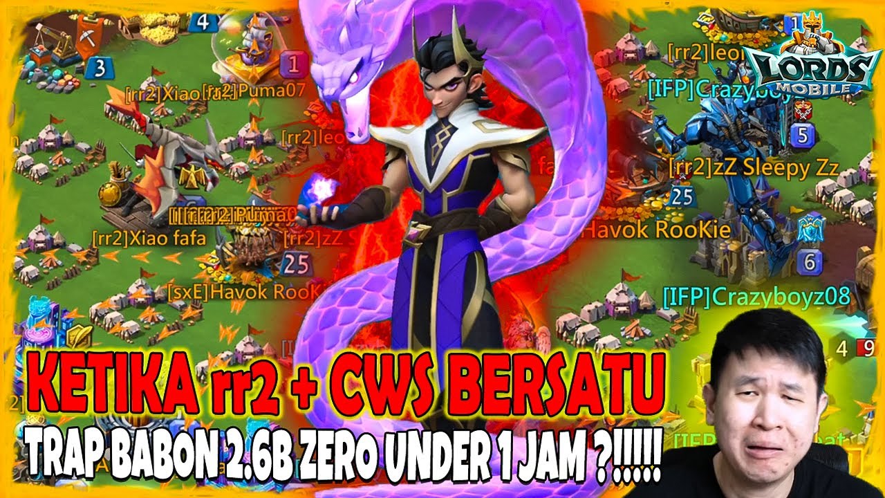 KETIKA rr2 dan CWS BERSATU TRAP 2.6B ZERO UNDER 1JAM !!! AUTO PENSIUN ...
