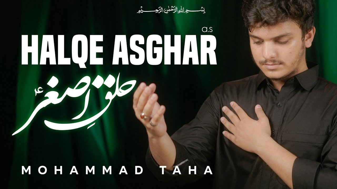 Halqe Asghar | Muhammad Taha Poonawala | Noha 2024 - YouTube