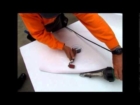 TPO Direct Weld Value Drain Installation - YouTube