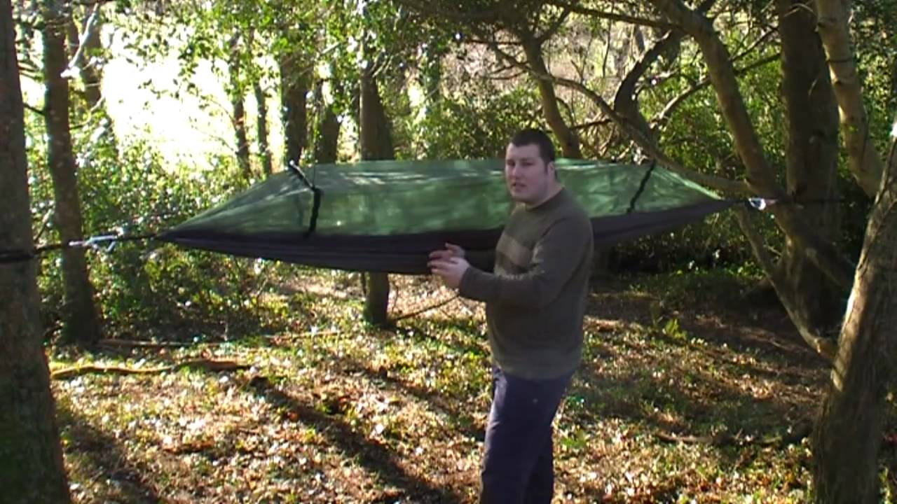 How to set up a Hammock - A Guide to Hammocking - YouTube