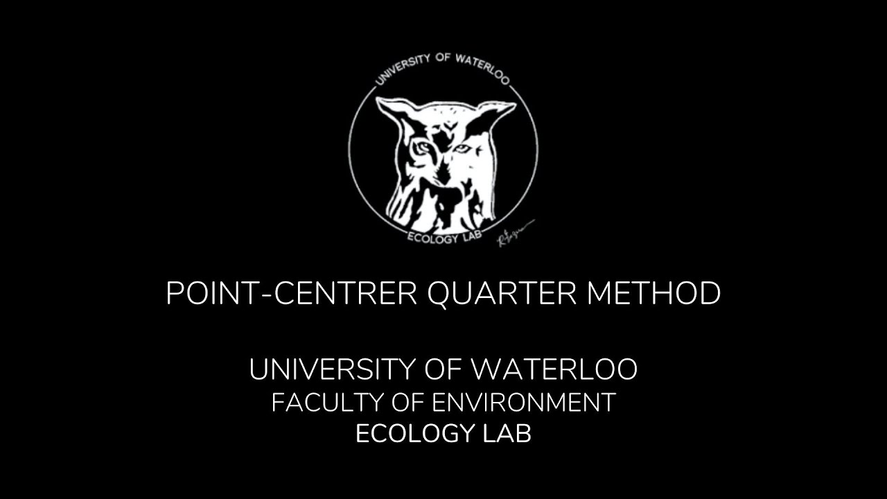 Point-Centered Quarter Sampling Method - YouTube