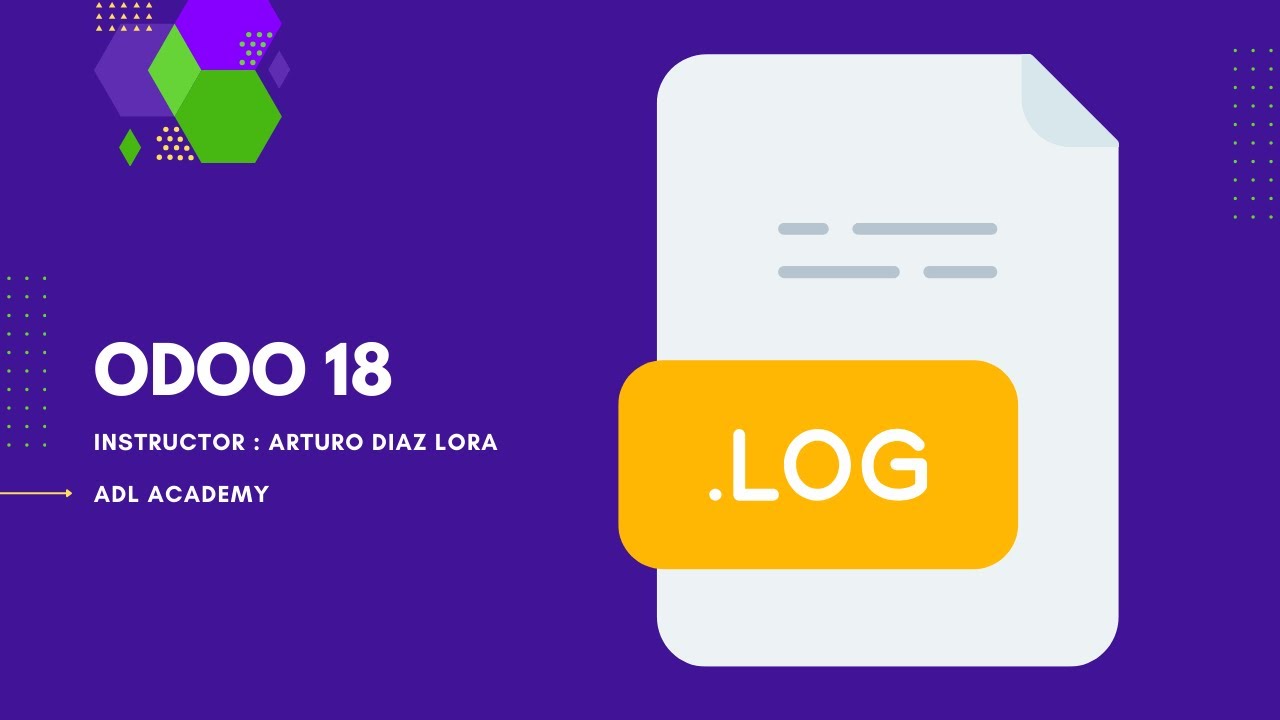 Como visualizar los logs de nuestro Odoo 18 - YouTube