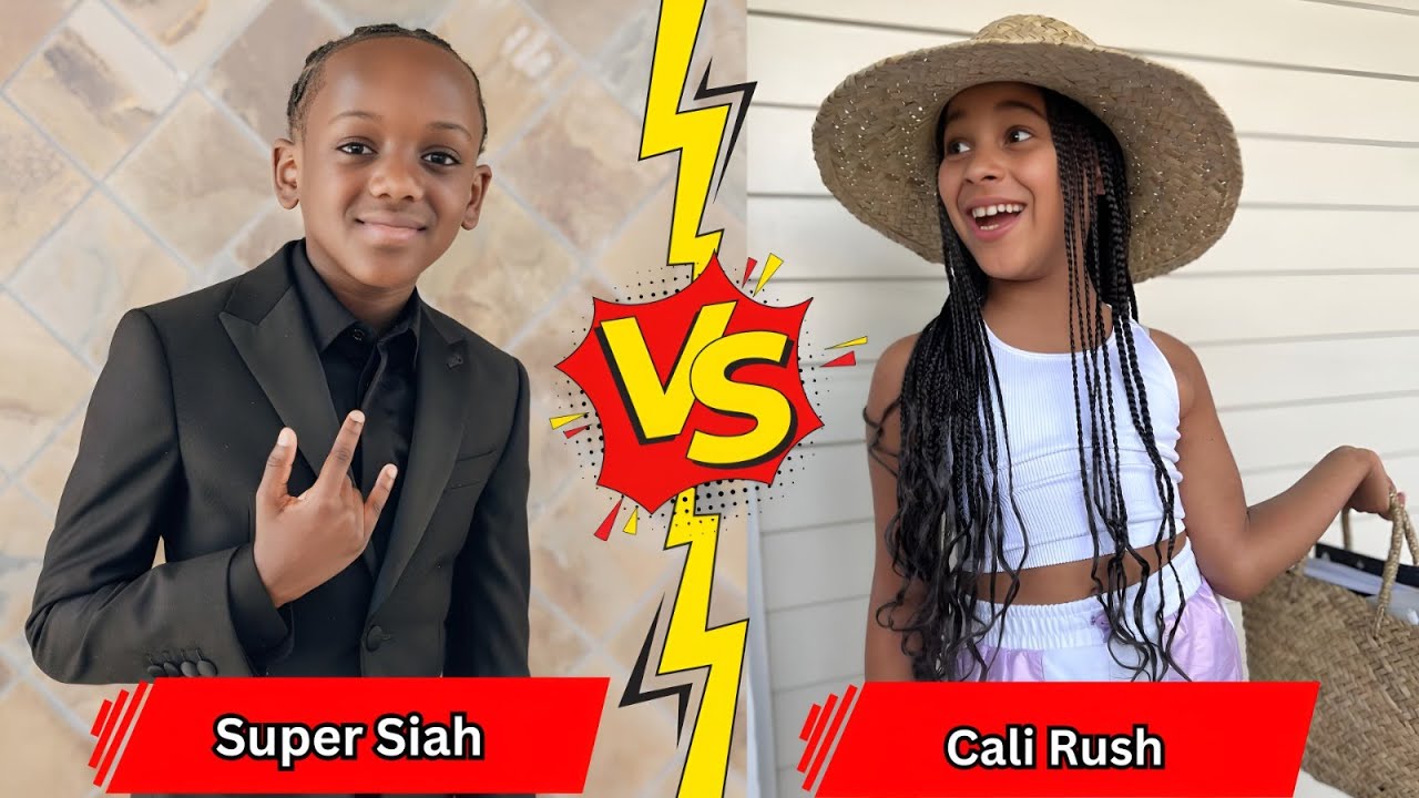 Super Siah VS Cali Rush Glow Up Transformations 2025 | From Baby To Now ...
