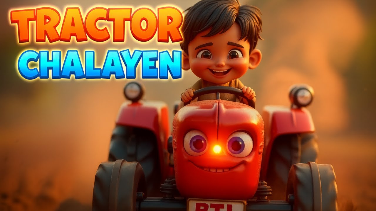 Tractor Chalayen | Tractor Wale Cartoons | Tractor Raja Hindi Nursery ...