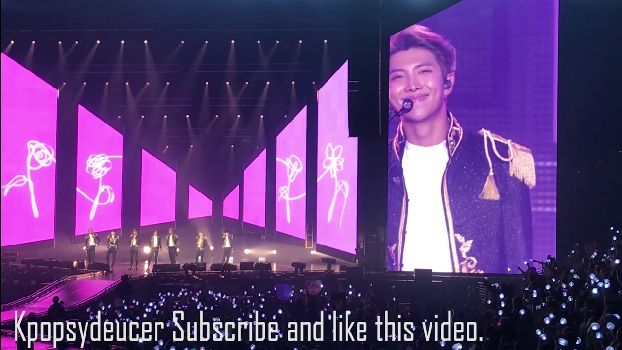 BTS Opening at the Oracle Arena in Oakland California Sept 12, 2018 ...