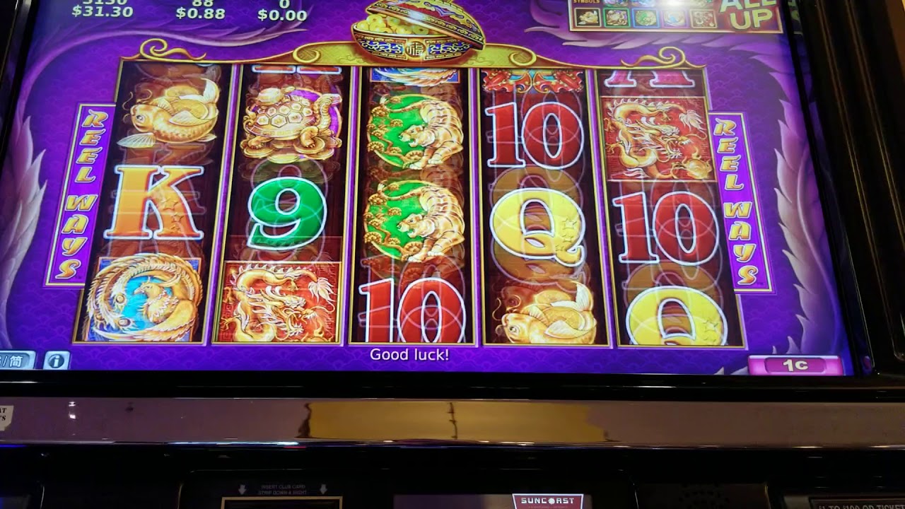 5 treasures live play and progressive pick. - YouTube