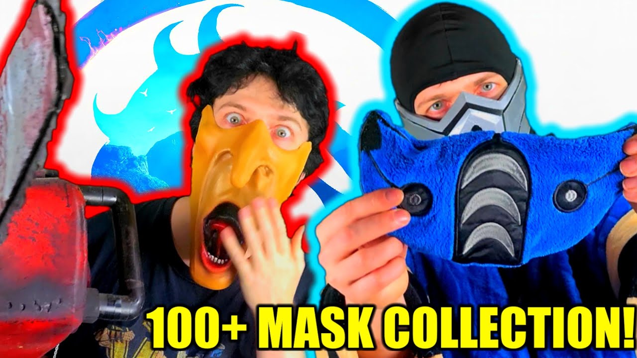 CHECK OUT MY MASK COLLECTION! | Mortal Kombat, Horror, and other video ...