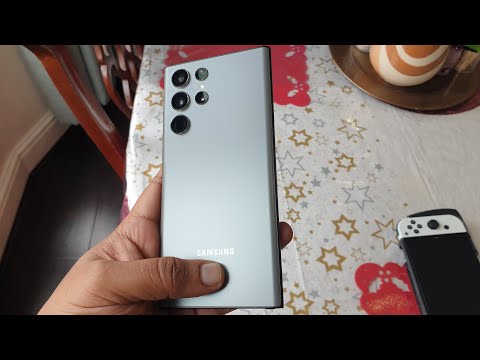 S22 Ultra Graphite Gray Unboxing and First Look - YouTube