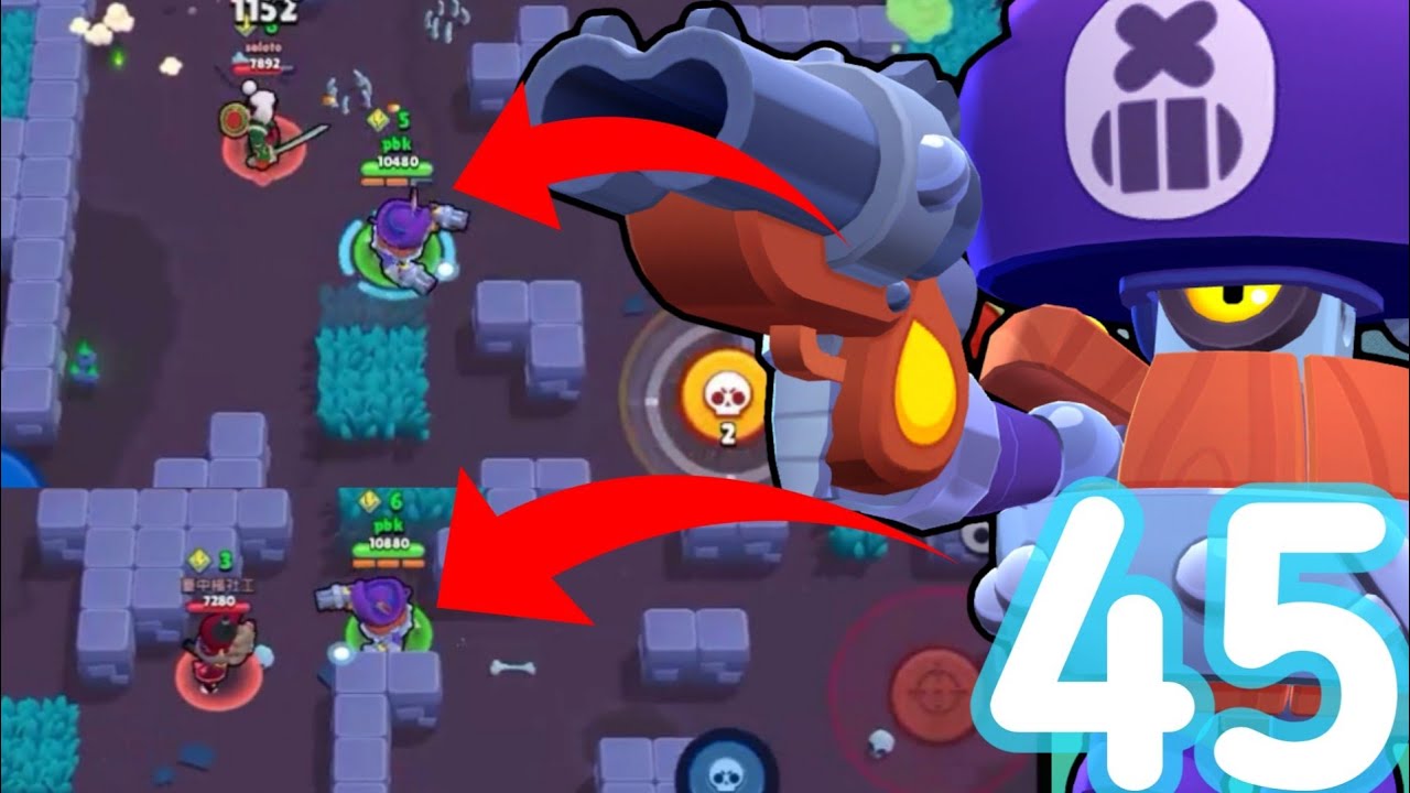 Darryl Brawler Gameplay || BRAWL STARS || (45) - YouTube