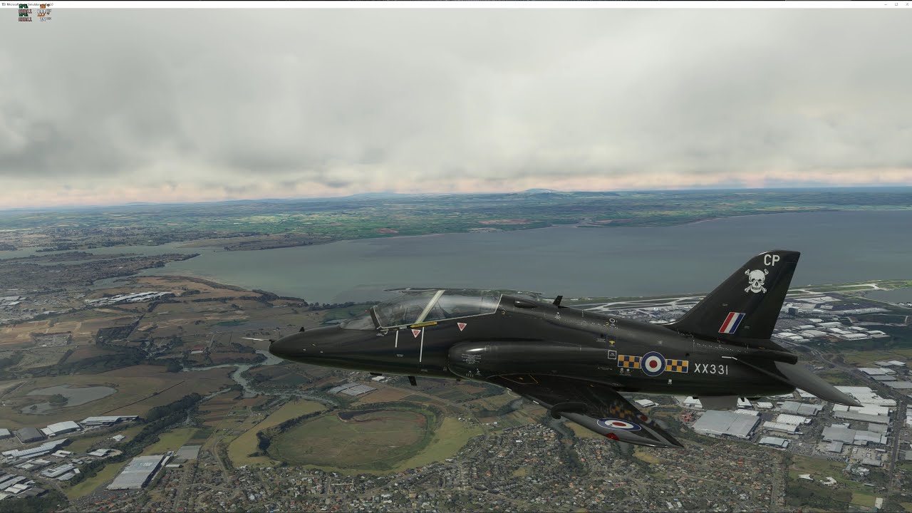 MSFS 4k Hawk T1A Advanced Trainer Editing the flight model cfg to make it fly way better - YouTube