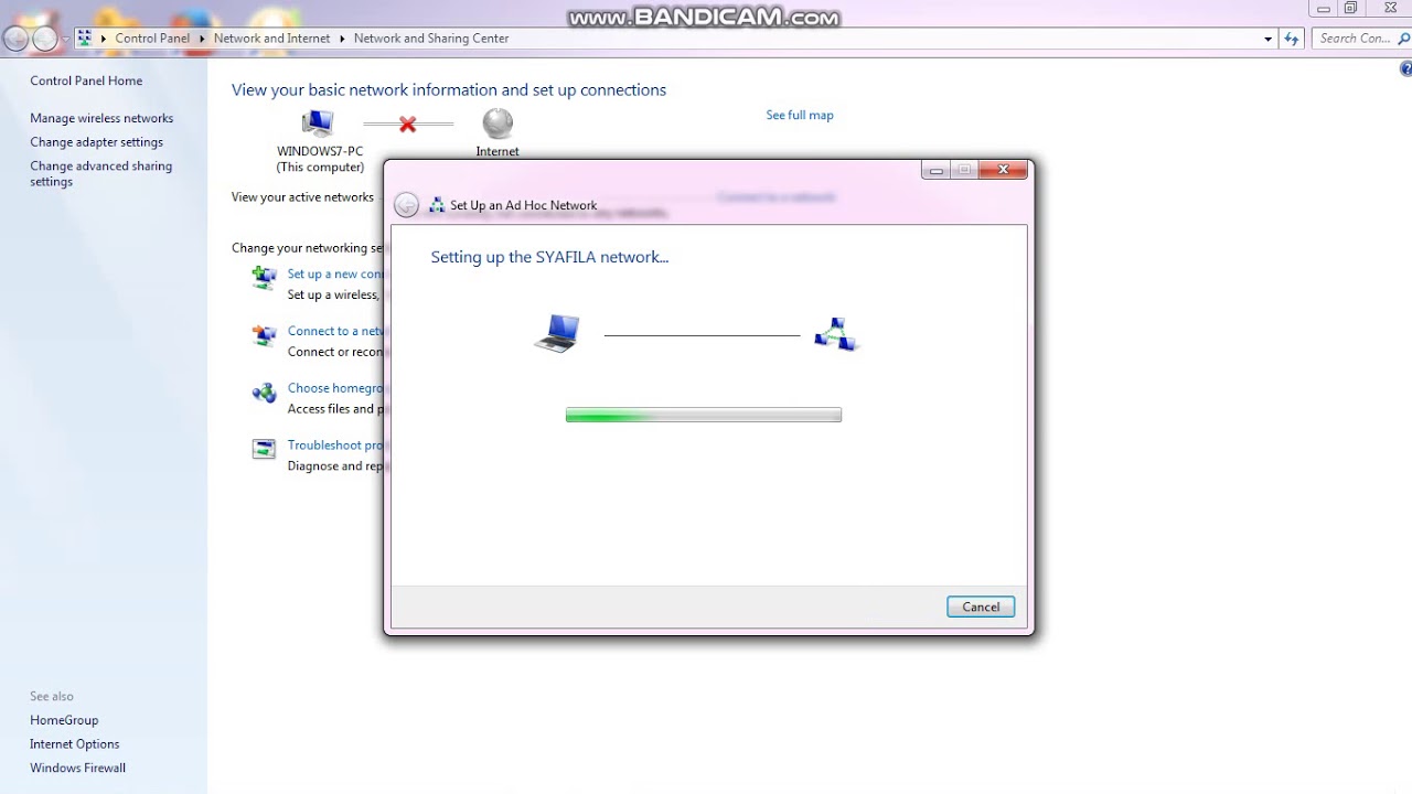 TUTORIAL AD HOC AMIK TARUNA - YouTube