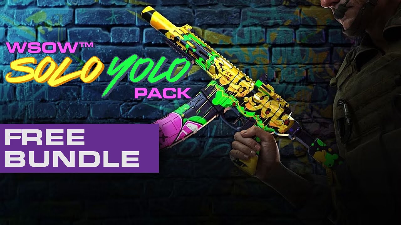 WSOW SOLO YOLO Free Bundle with Prime Gaming | Call of Duty Warzone ...