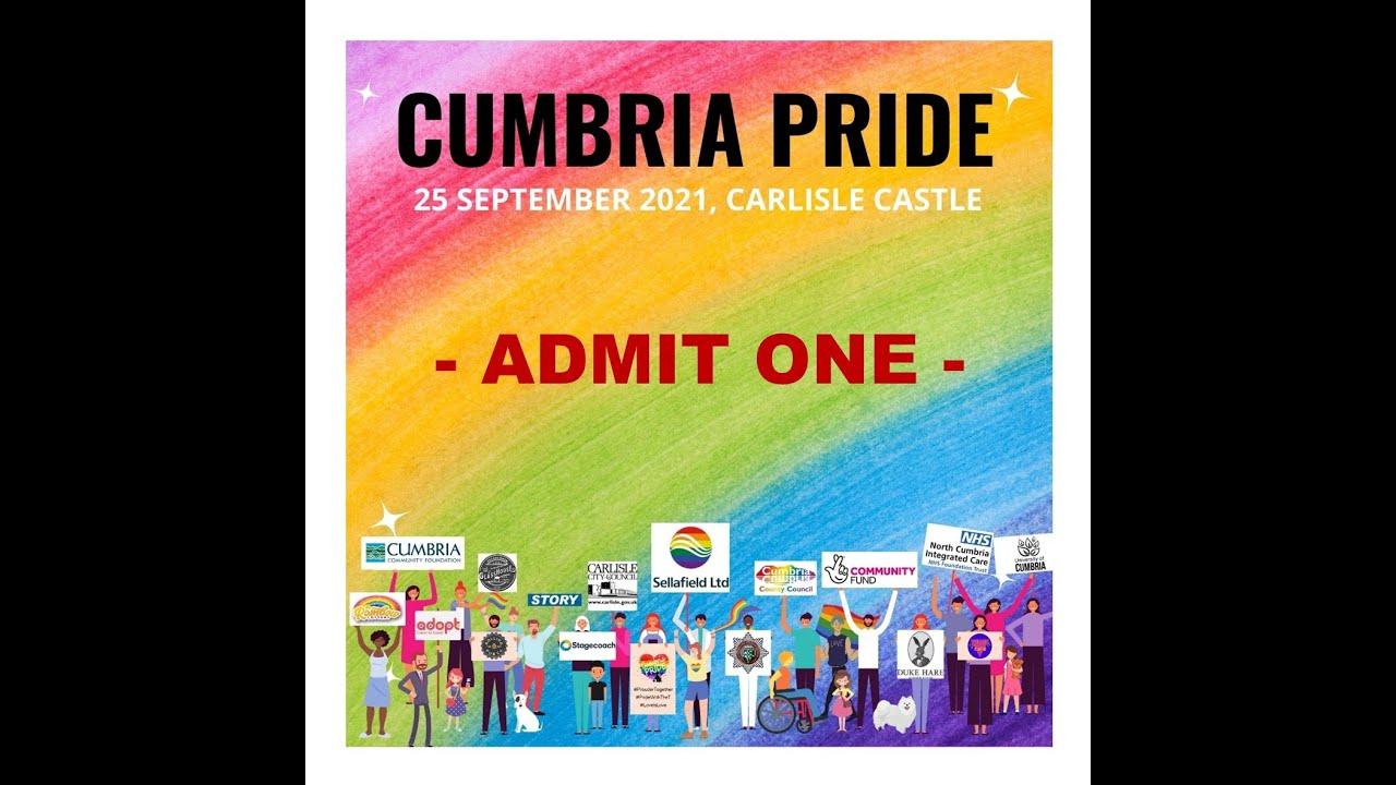 CUMBRIA PRIDE 2021 - YouTube