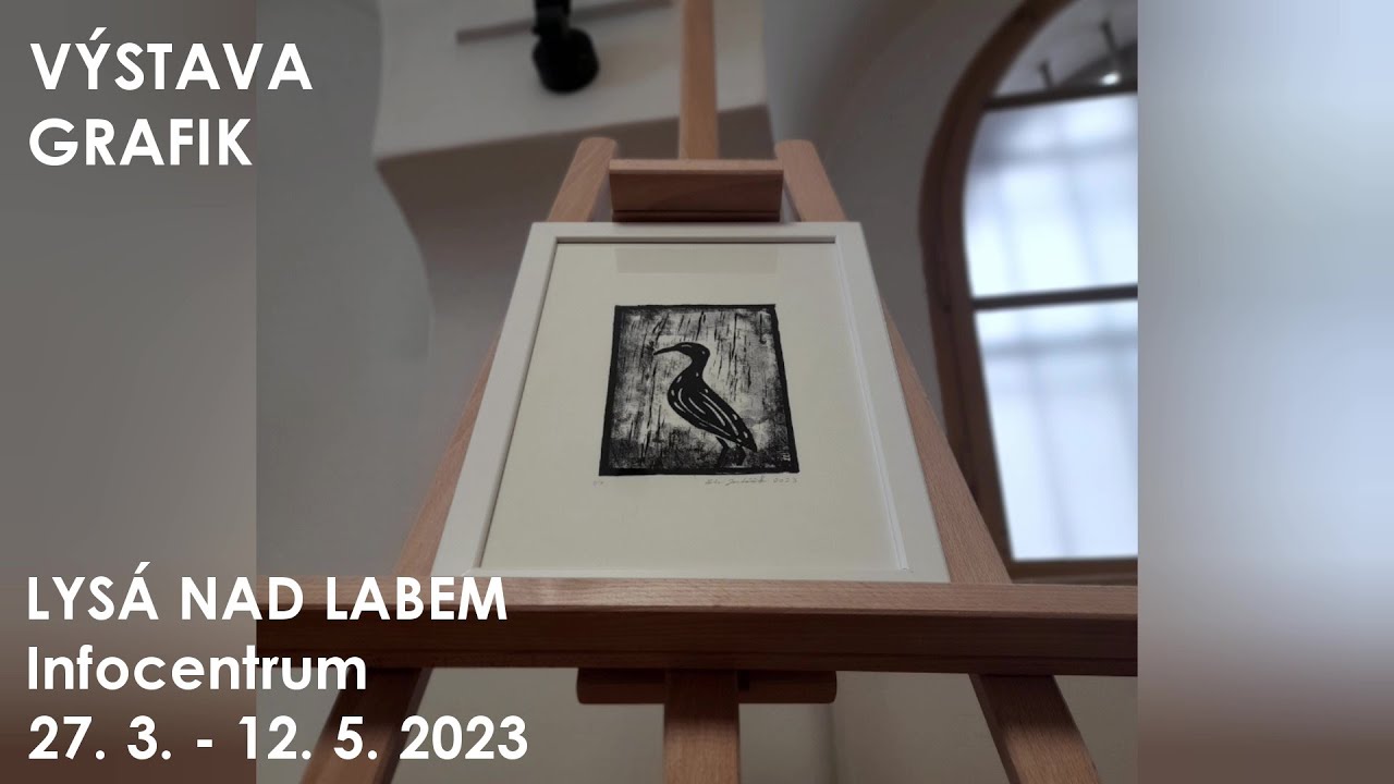 Lysá nad Labem - výstava grafik - YouTube