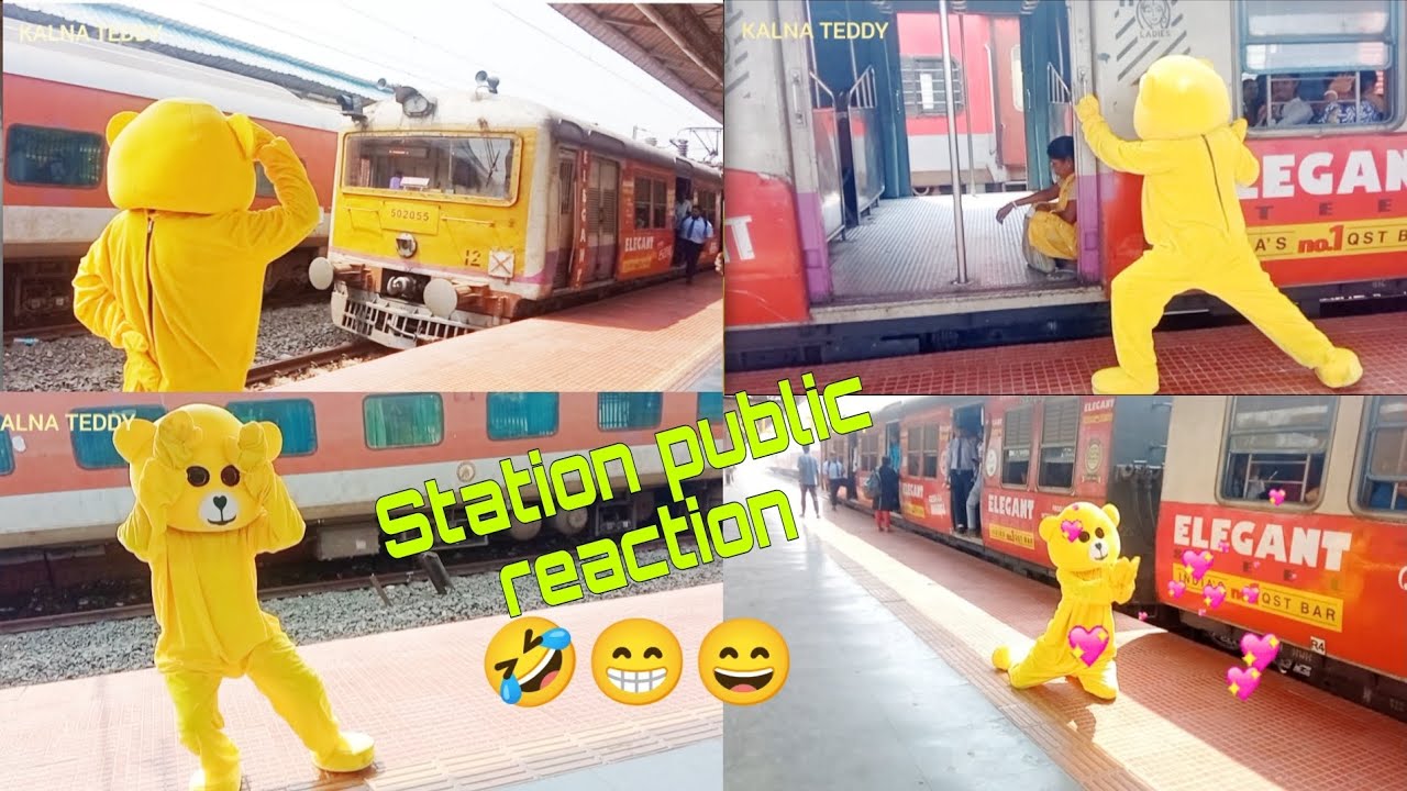 Kalna station public reaction video😱 || #Kalna Teddy #comedy #funny # ...