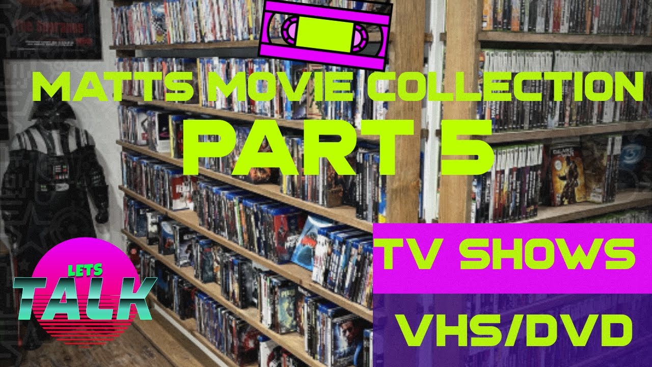 Matt's Entire Blu Ray Collection (Part 5) TV SHOWS/VHS/DVD - YouTube