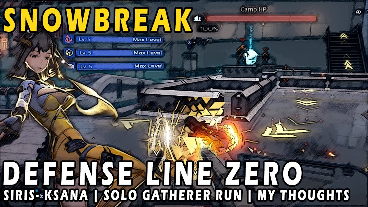Defense Line Zero | Siris - Ksana | Solo Gatherer Run | My thoughts ...