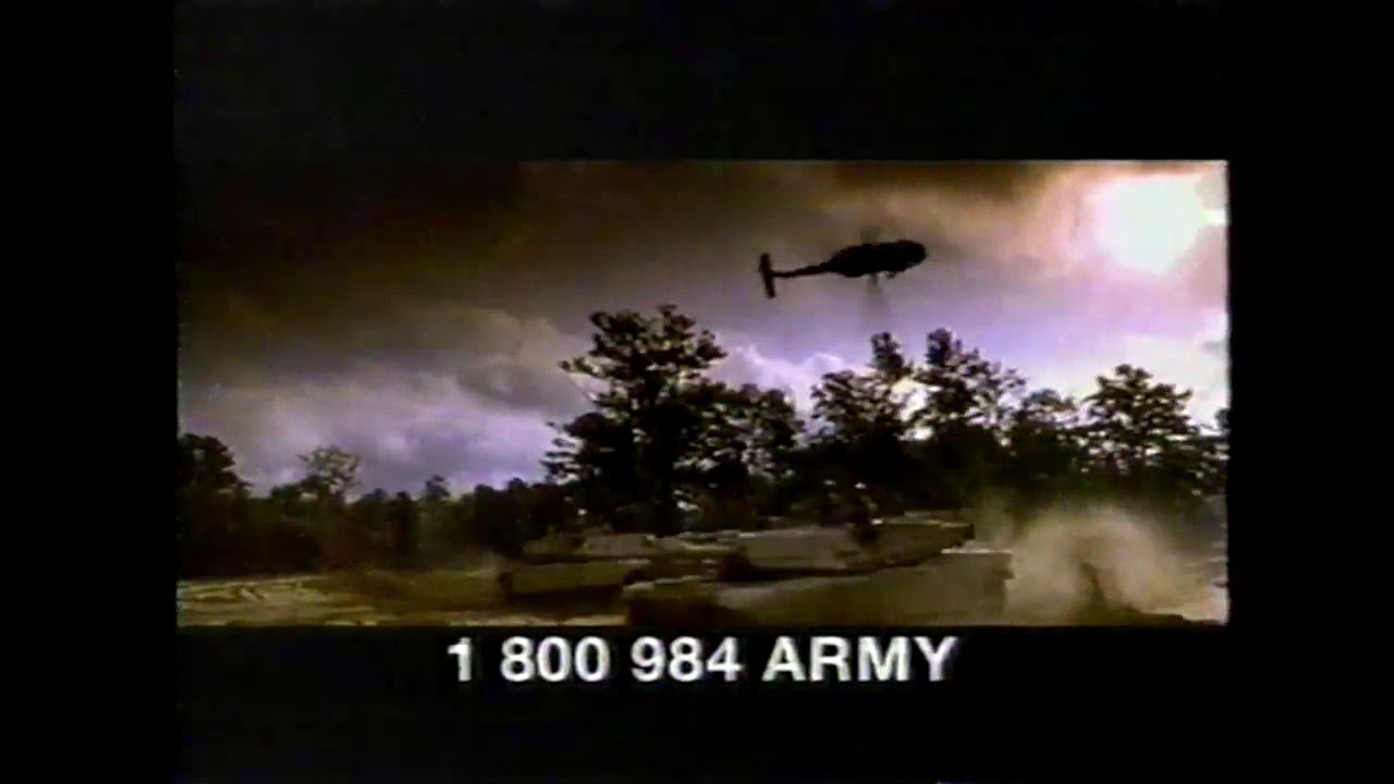 U S Army Be All You Can Be advertisement 1990s - YouTube