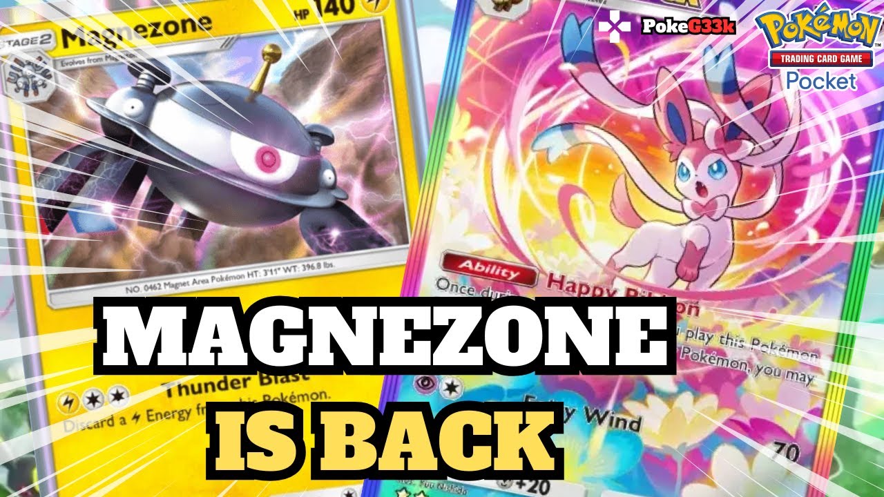 This MAGNEZONE deck is so CONSISTENT | POKEMON POCKET - YouTube
