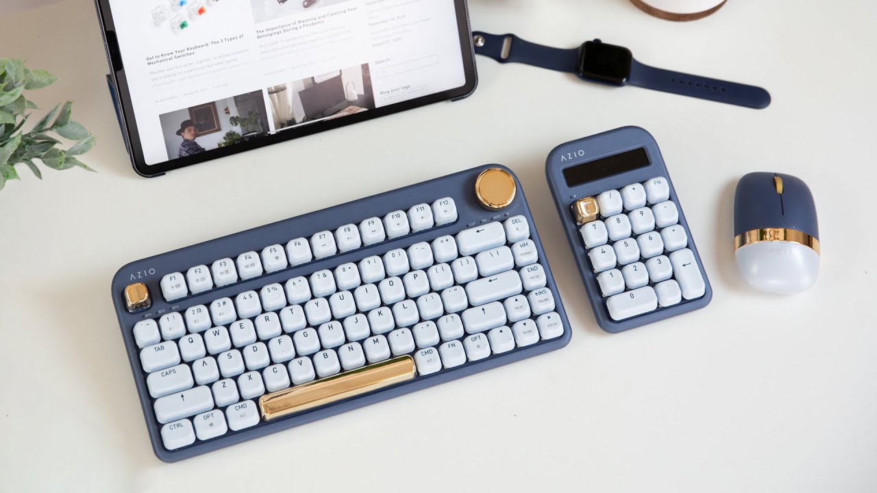 Introducing the AZIO IZO Mechanical Keyboard Series - YouTube