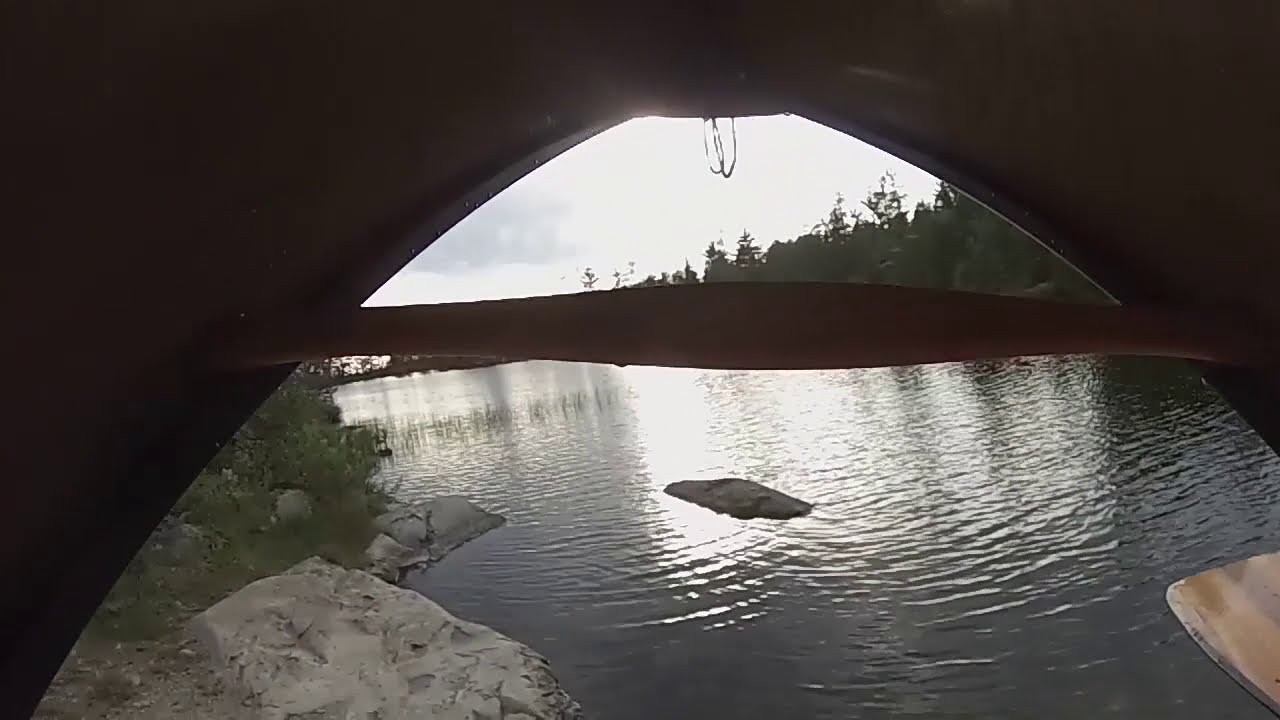 Portage - Boot Lake to Snowbank Lake (with canoe) in the BWCA - YouTube