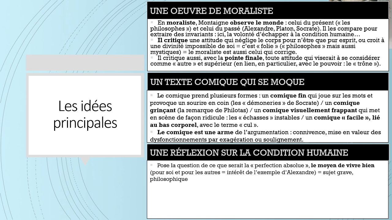 Essais, "De l'expérience", Michel de Montaigne - TOUT COMPRENDRE EN 5 ...