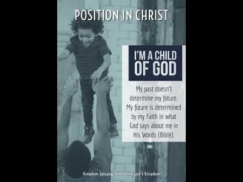 Who are You in Christ? What is Your position in Christ? - YouTube