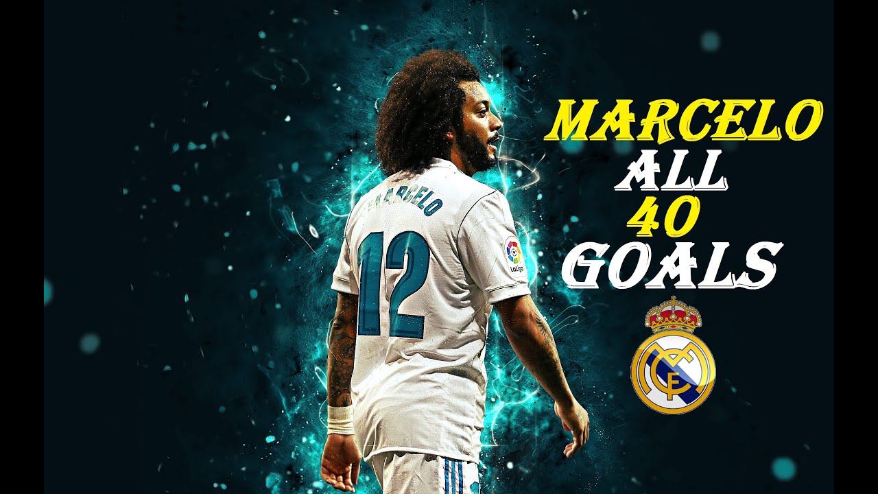 Marcelo All 40 Goals with Real Madrid 2008-2021 - HD - YouTube