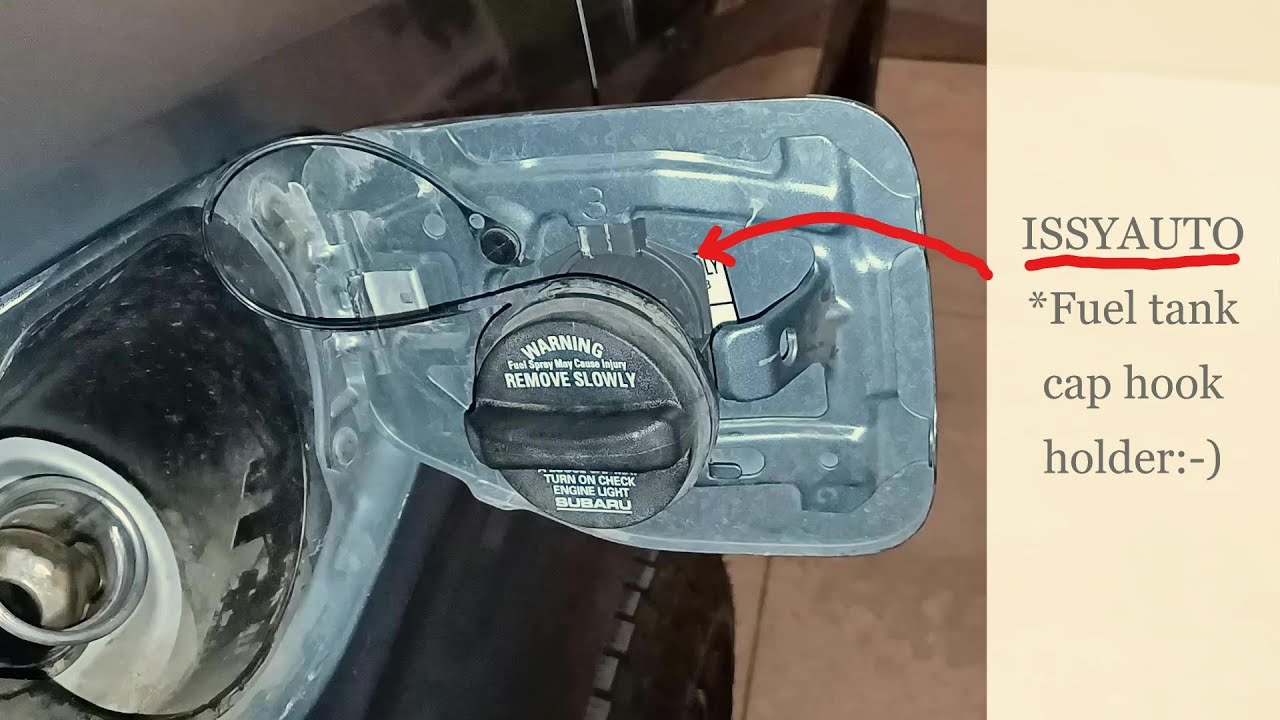 ISSYAUTO- Fuel Tank Cap Hook Holder: Subaru 2004-12 Forester, Outback ...