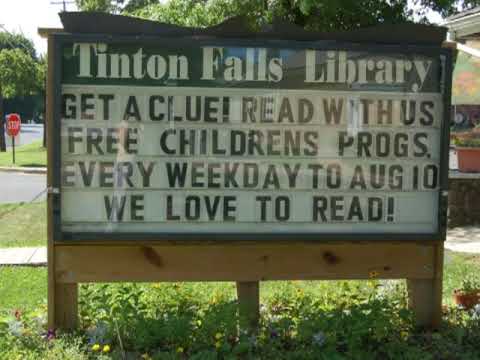 NJ Representative about the Tinton Falls Public Library - YouTube