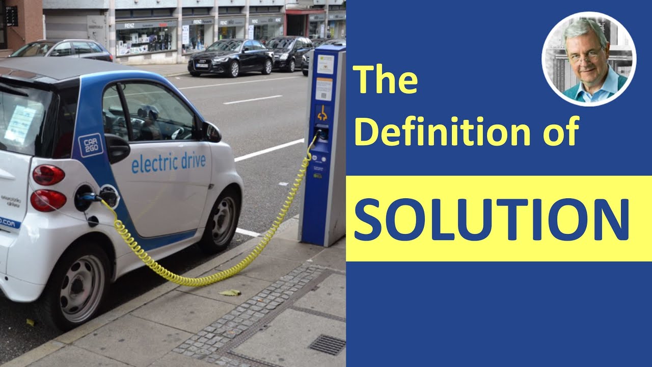 What is the Definition of SOLUTION? (3 Illustrated Examples) - YouTube