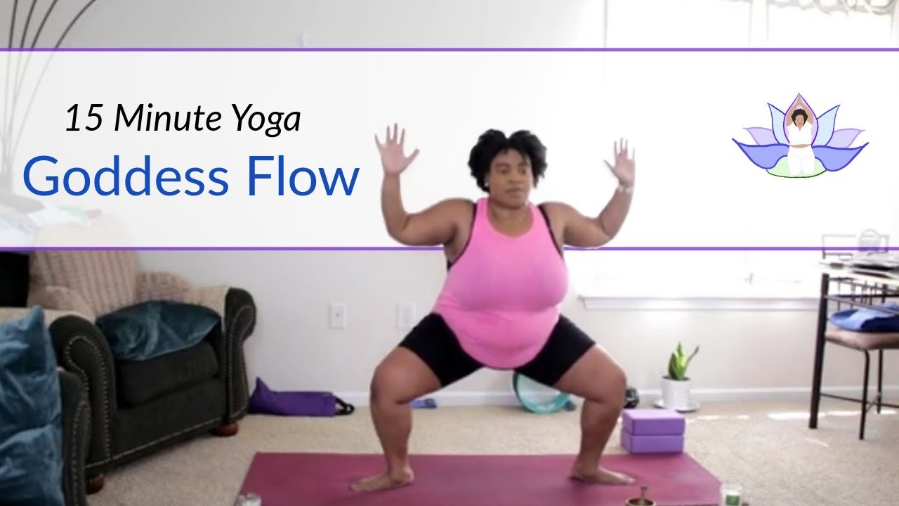 GODDESS POSE FLOW | 15 Minute Yoga Flow | IG Live Session - YouTube