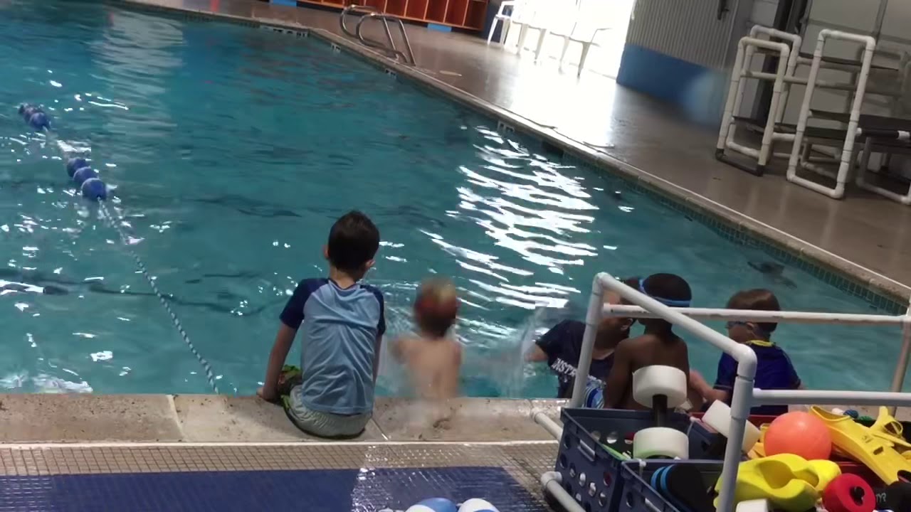 Max swim 1st year - YouTube