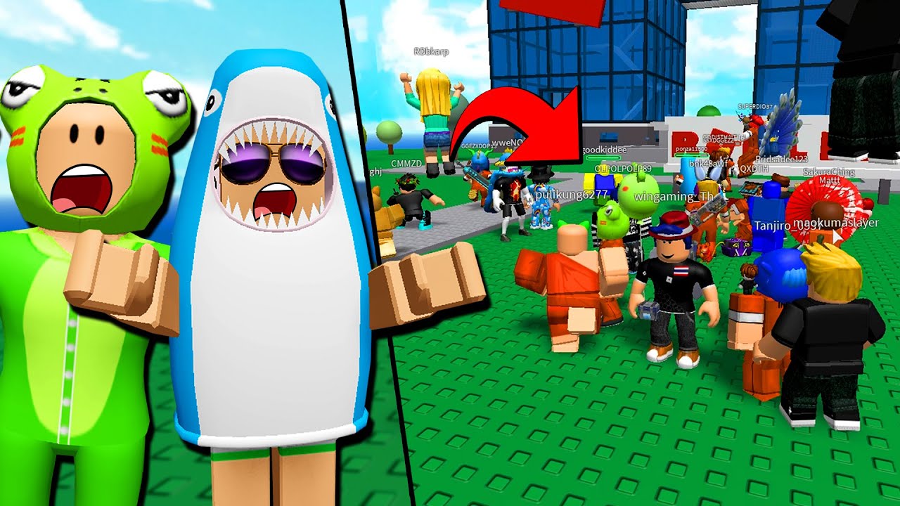 กบหลามหนีภัยพิบัติกับ FC - Roblox - YouTube