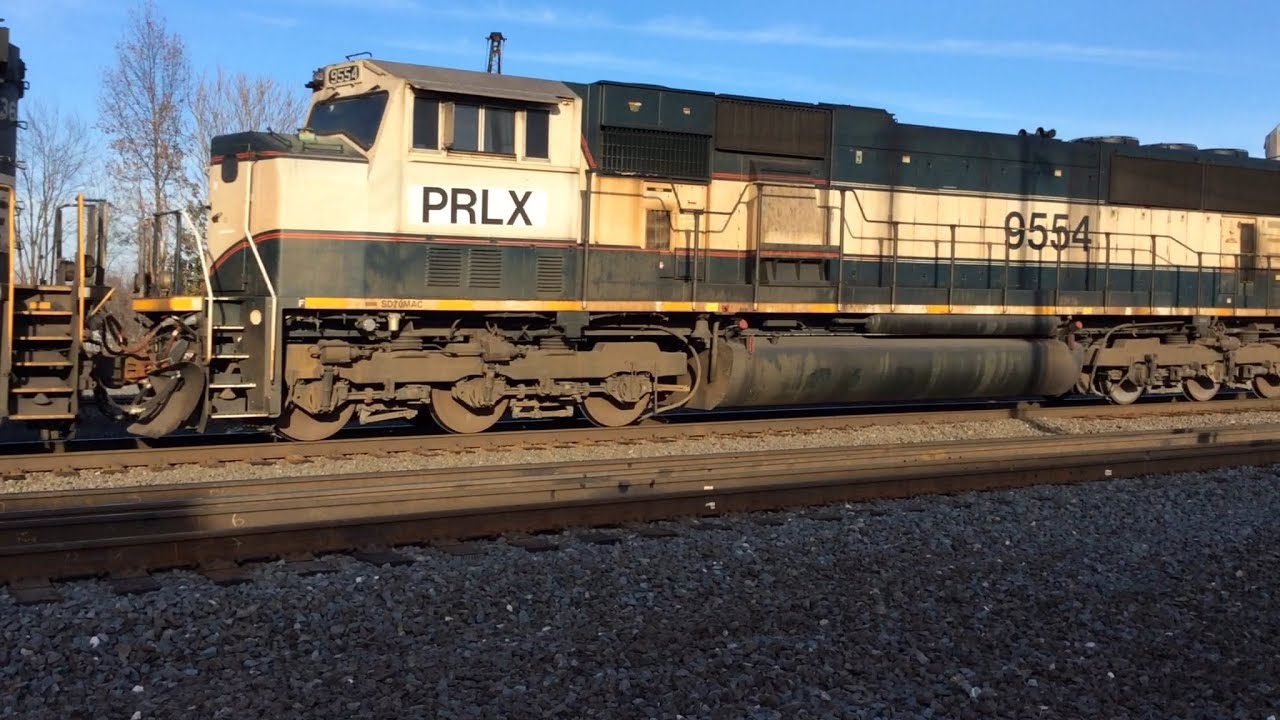 NS autorack Train with an EX BN former PRLX in executive scheme - YouTube