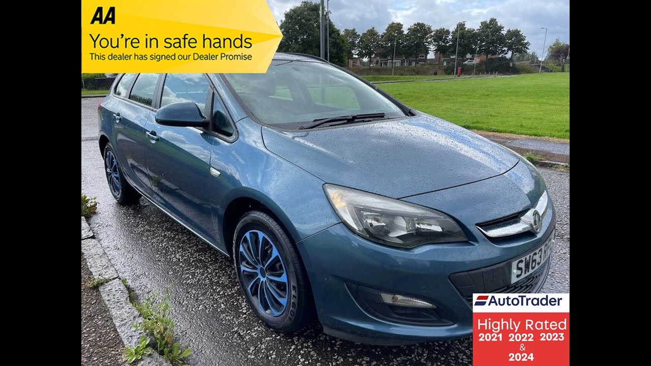 Vauxhall Astra - SW63 RFL - YouTube