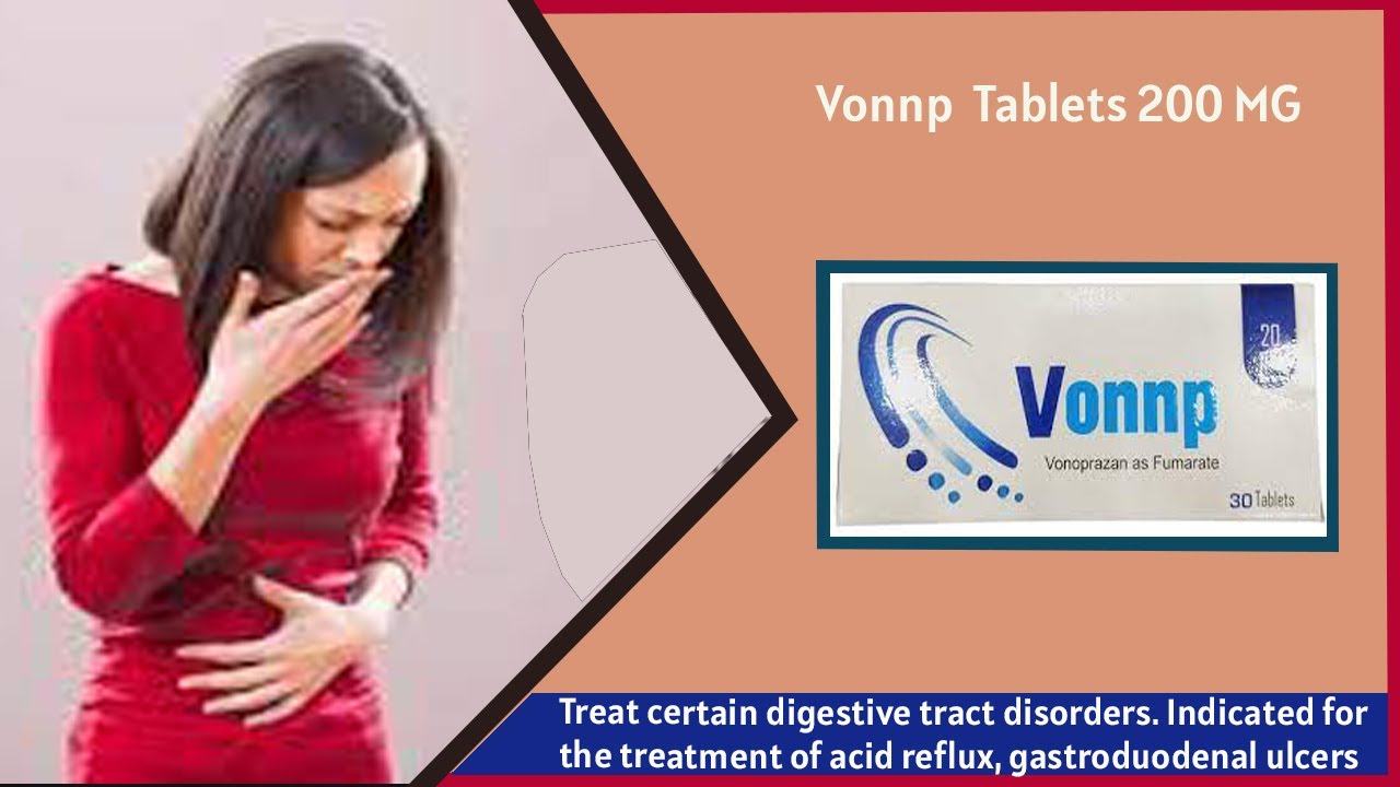 Vonnp 20MG Tab I usage I side effects - YouTube