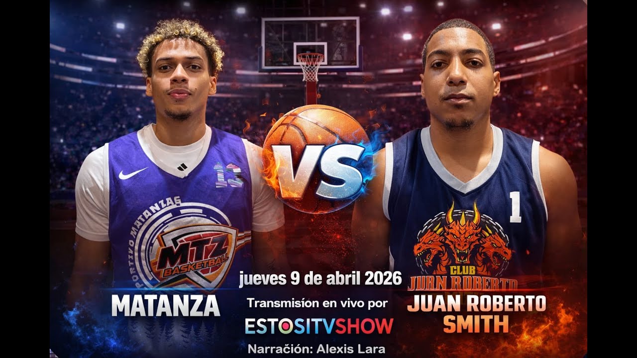 MATANZA VS JRS 🏀 TORNEO INVITACIONAL BENJAMÍN UREÑA 2026 🏀 B-U 🔥🔥 - YouTube