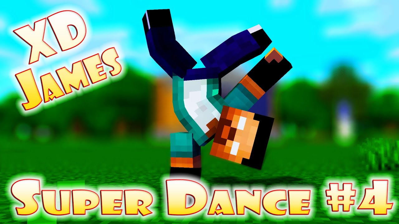 XD James Super Dance Challenge Part 4 - Minecraft Dance Animation - YouTube