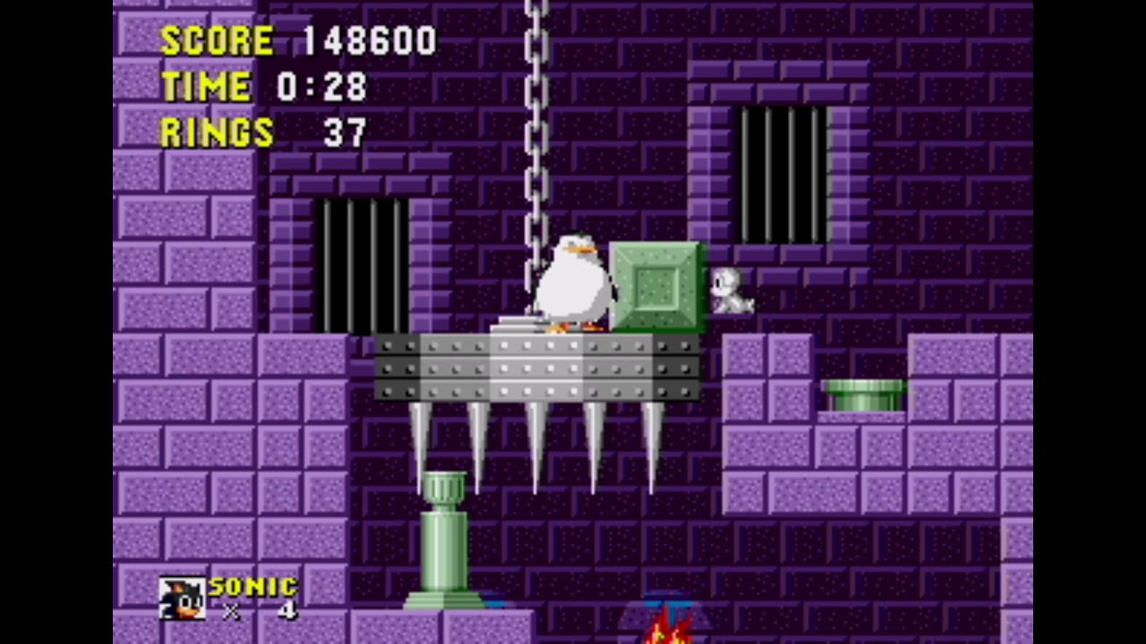 Sonic Hack Longplay - Madagascar Penguin in Sonic The Hedgehog - YouTube