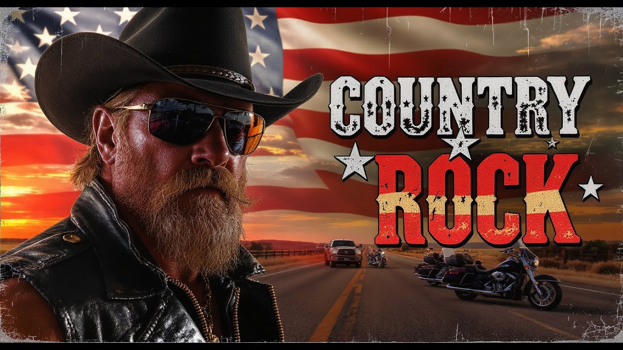 🚗 Southern Country Rock Road Trip Mix 2025 – Best Anthems & Blues Rock ...
