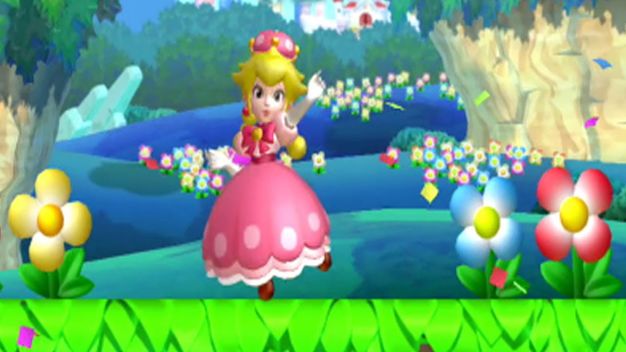 New Super Mario Bros. U Deluxe - playing with Toadette - YouTube