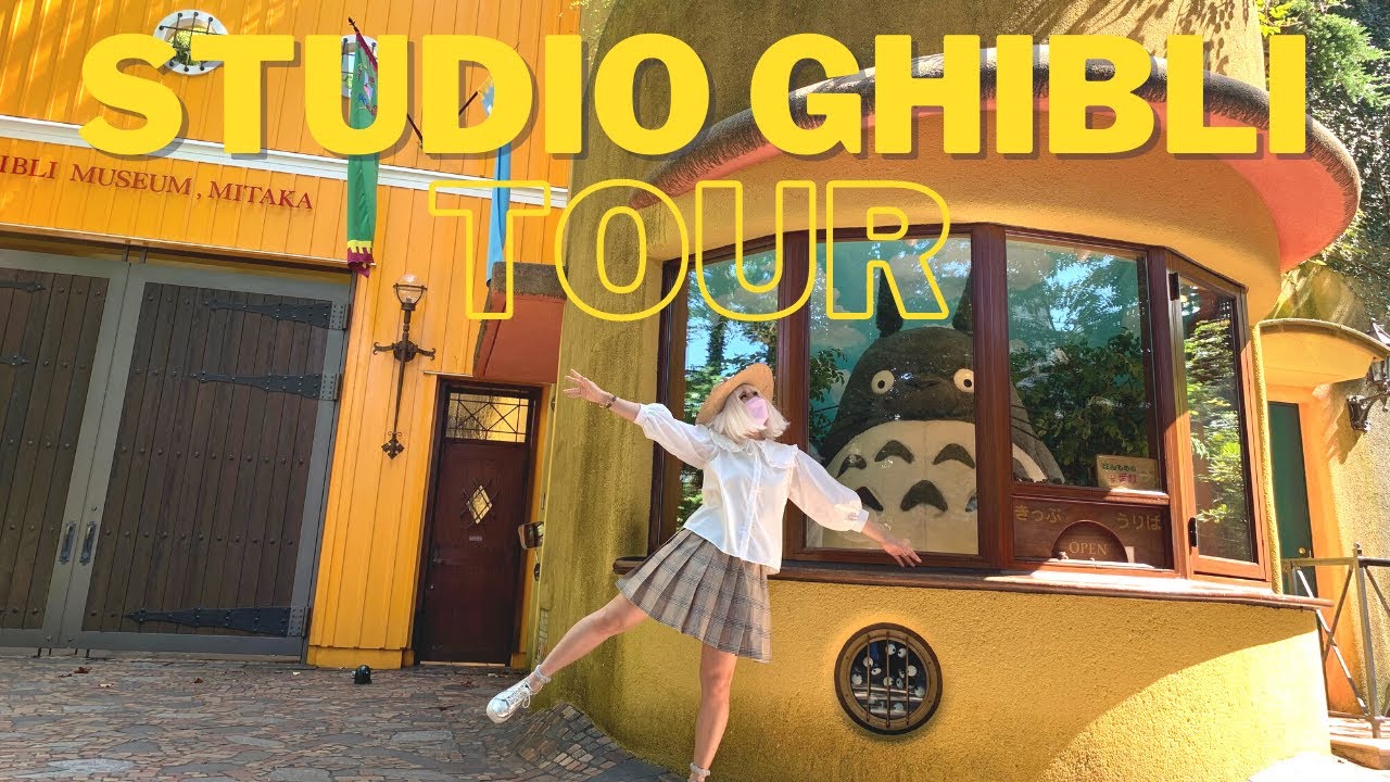 Studio Ghibli Cafe Museum Tour in Mitaka, Tokyo - YouTube