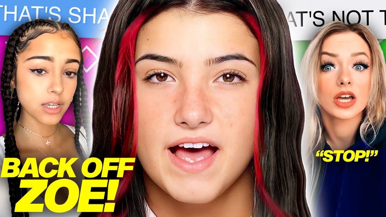 Zoe Laverne CALLS OUT Charli D'amelio For THIS?! Malu Trevejo & Ryan ...