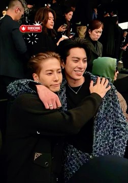 LATEST UPDATES DYLAN AND JACKSON WANG LV PARIS FASHION SHOW♥️♥️♥️ - YouTube