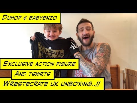 duhop WrestleCrate UK Exclusive action figures and more unboxing vlog ...