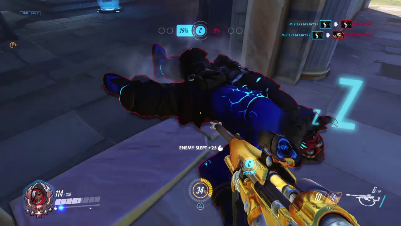 Overwatch sleep - YouTube