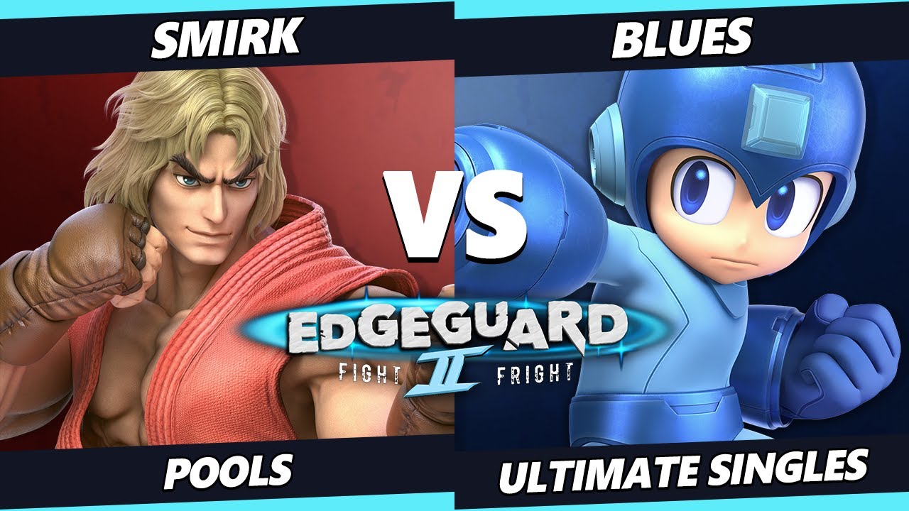 Edgeguard II - Smirk (Ken) Vs. Blues (Mega Man) SSBU Ultimate ...