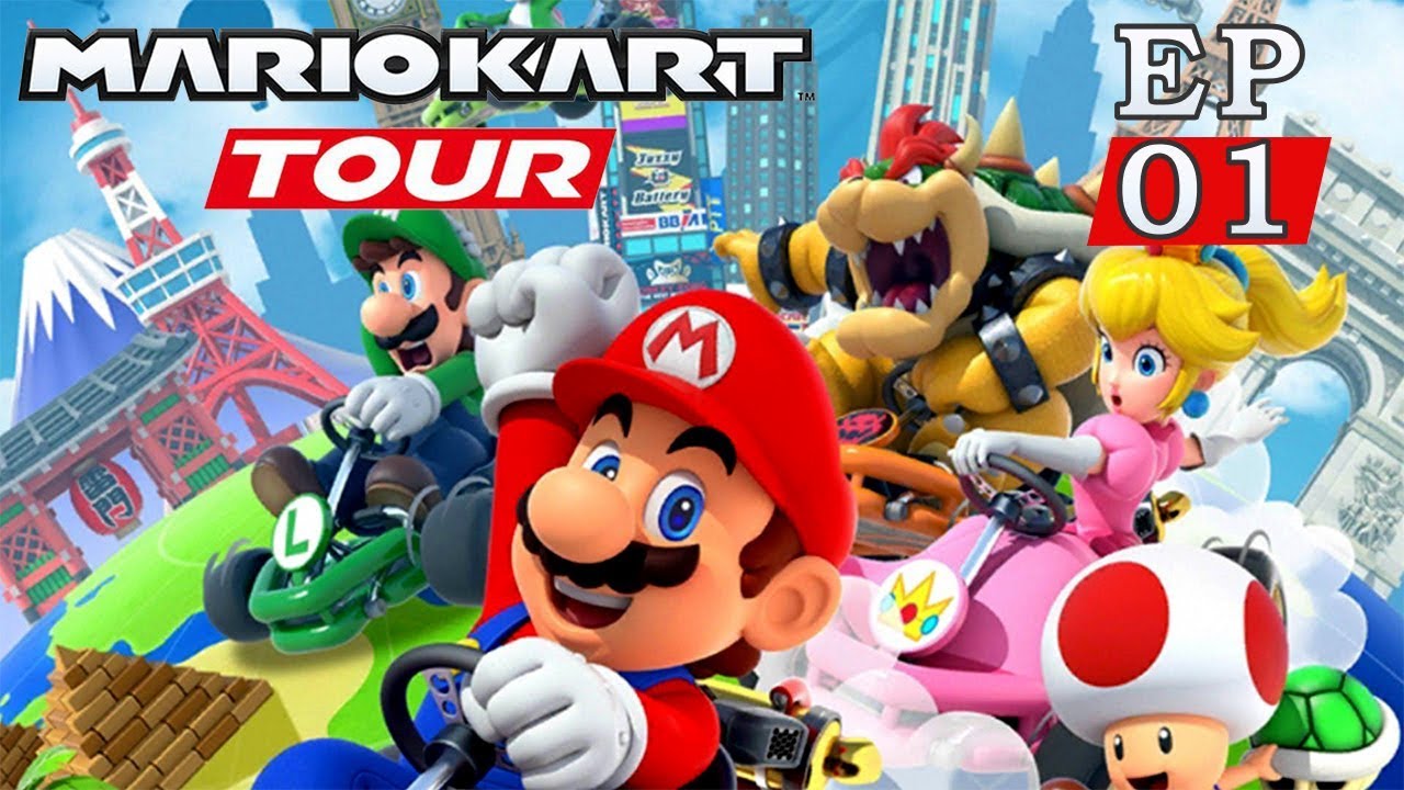 Mario Kart Tour Gameplay Walkthrough Part 1 Mario Cup Youtube