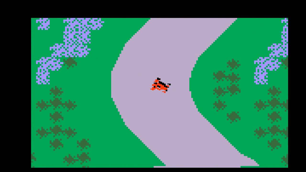 Auto Racing - Intellivision - Track 4 - YouTube